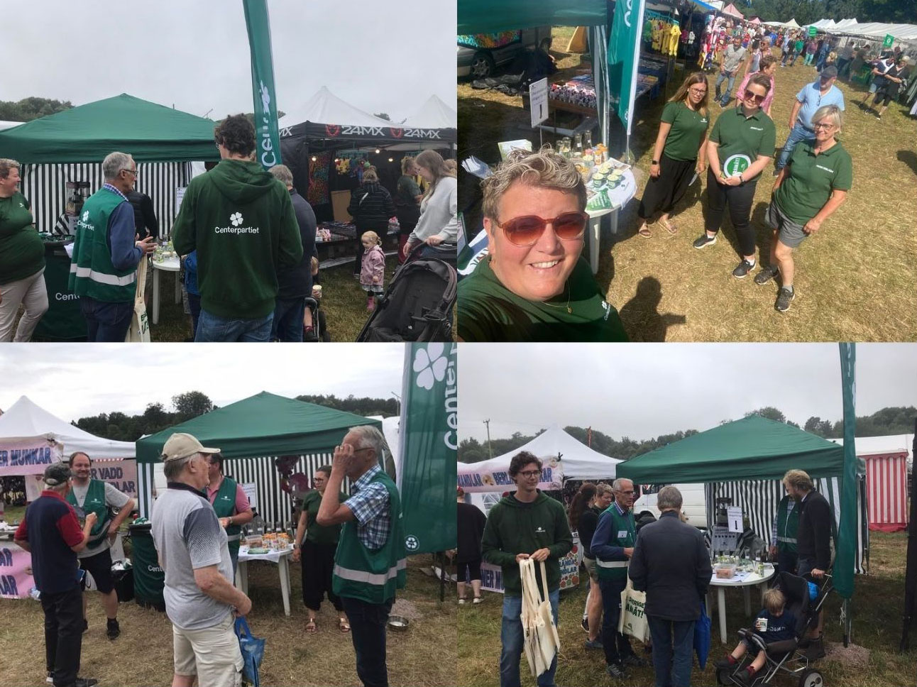 Röstånga sommarmarknad - Centerpartiet